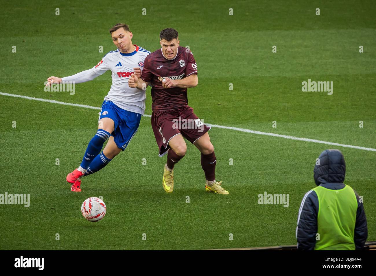25.01.2026., Split - SuperSport Croatian national football leaguer ...