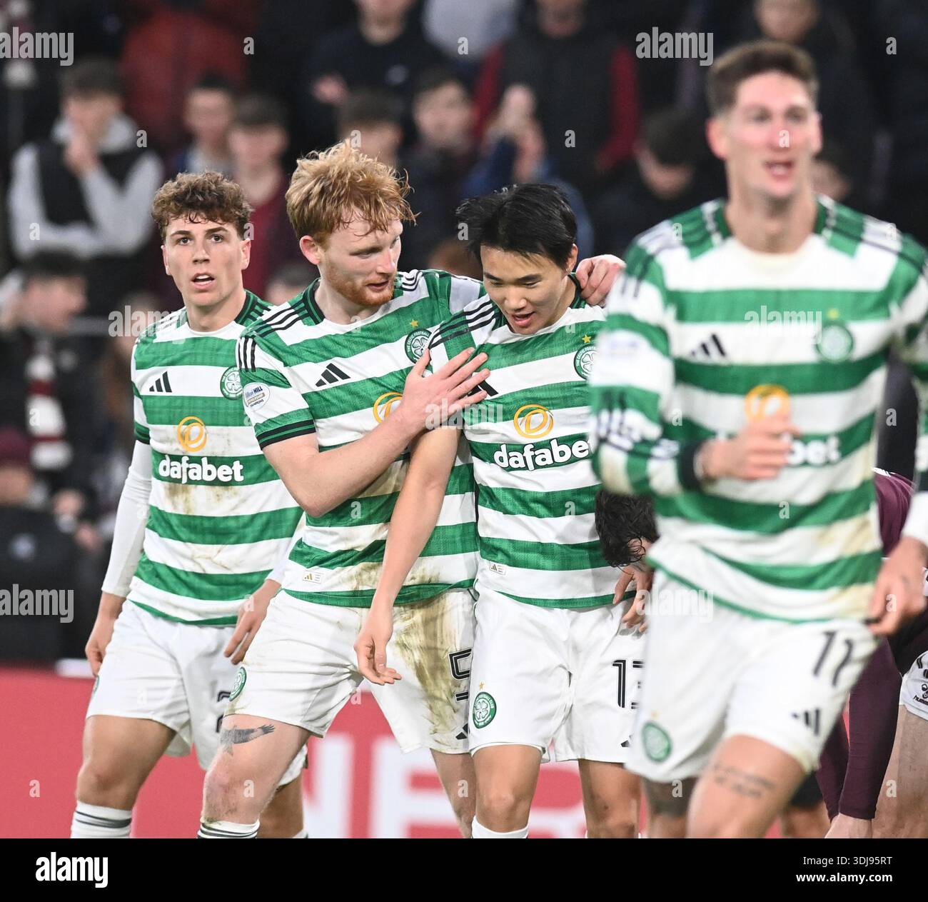 Tynecastle Park. Edinburgh.Scotland.UK.25th Jan 26 William Hill ...