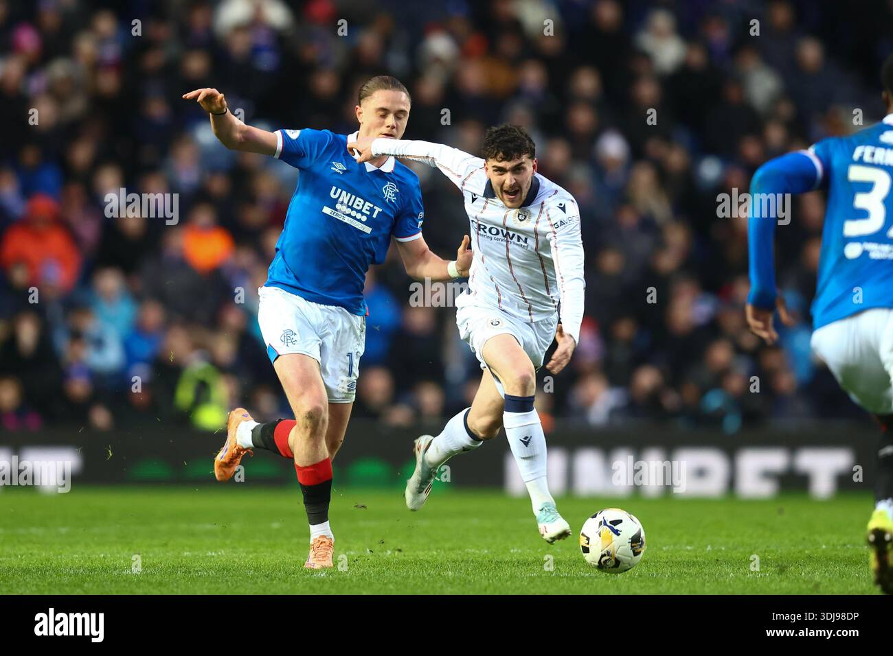 25th January 2026; Ibrox Stadium, Glasgow, Scotland; Scottish ...