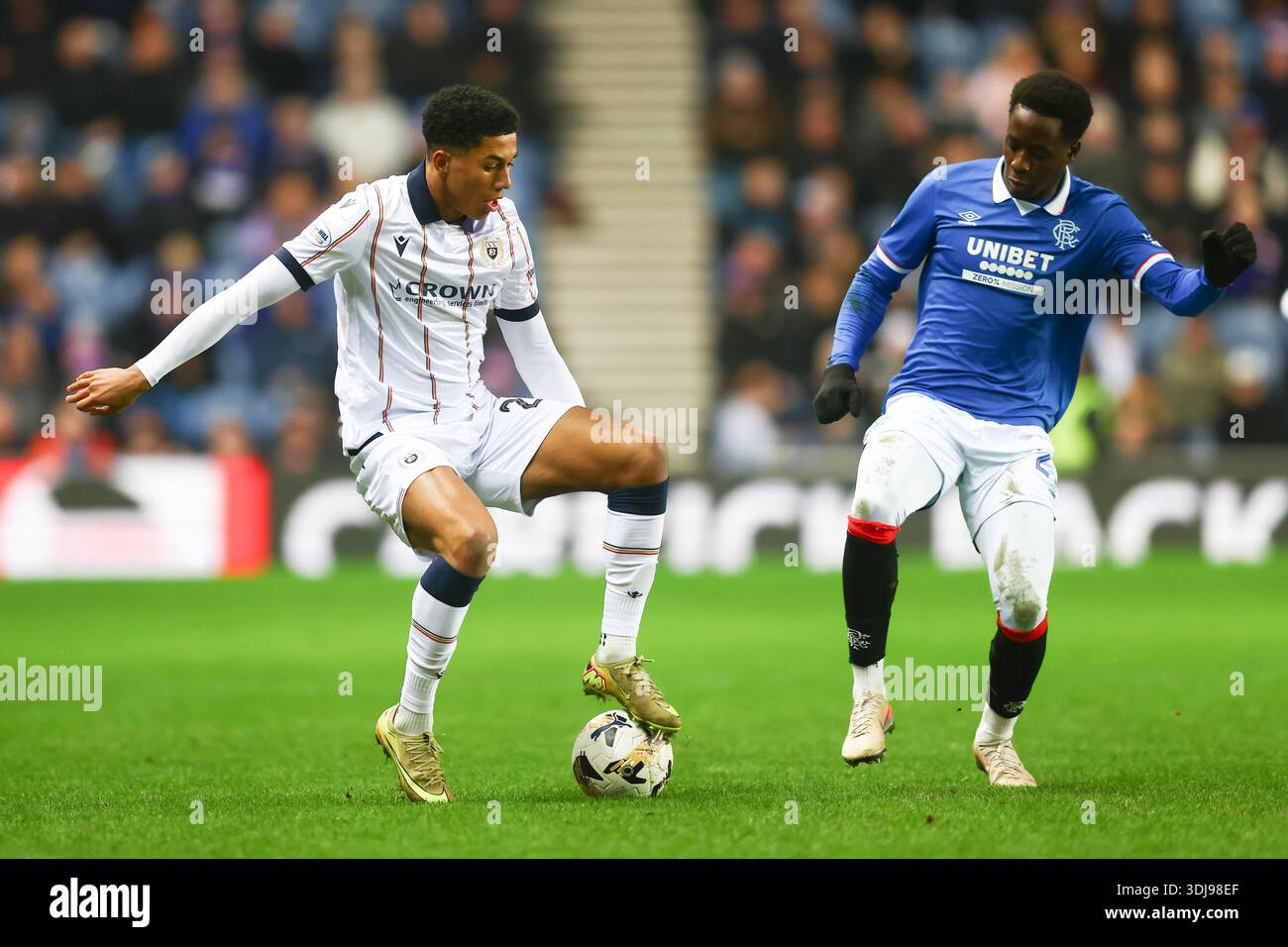 25th January 2026; Ibrox Stadium, Glasgow, Scotland; Scottish ...