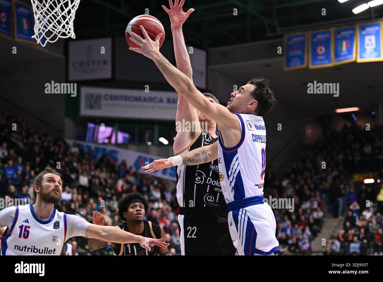Treviso, Italy. 25th Jan, 2026. Alessandro Cappelletti ( Nutribullet ...
