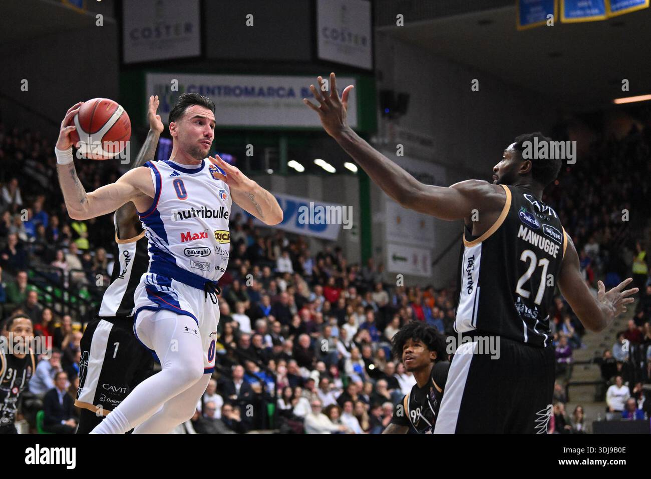 Alessandro Cappelletti ( Nutribullet Treviso Basket Stock Photo - Alamy
