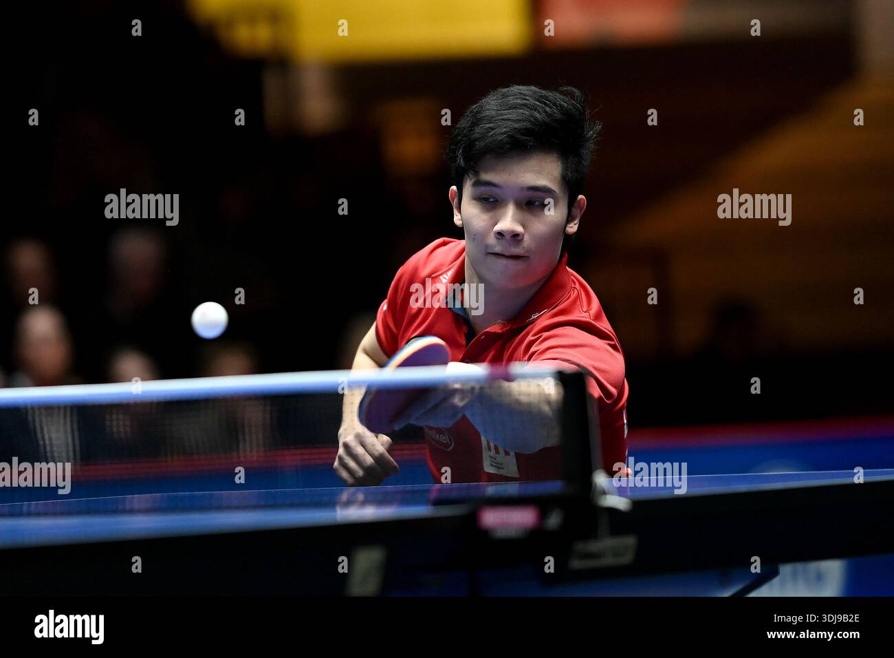 TTBL 14. Spieltag Borussia Duesseldorf - TTC OE Bad Homburg am 25.01. ...