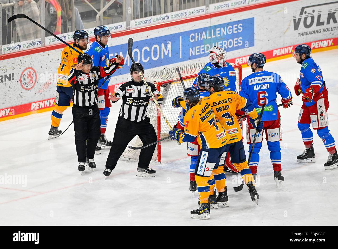 Ice Hockey DEL2 - 25/26 - Matchday 39: Düsseldorfer EG vs Lausitzer ...