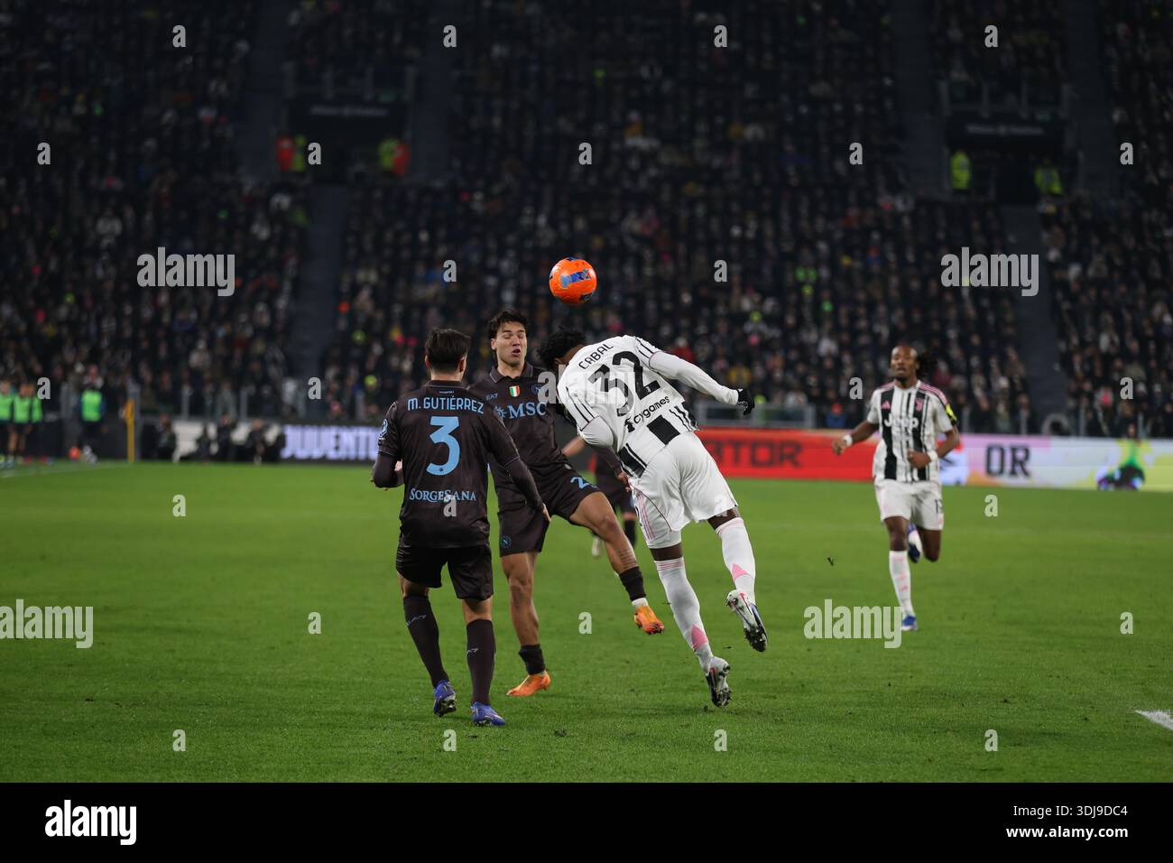 Juan David Cabal Murillo at the Serie A, Matchday 22, Juventus - SSC ...