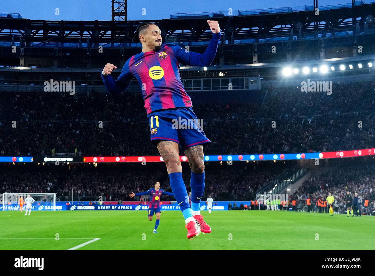 Raphael Dias Belloli Raphinha of FC Barcelona during the La Liga EA ...