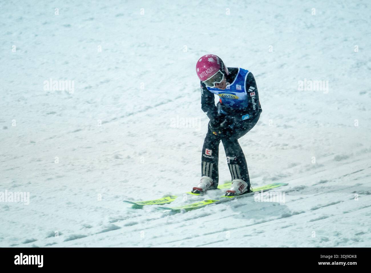 HOFFMANN Felix (Germany) at the finish line, GER, FIS Viessmann Ski ...