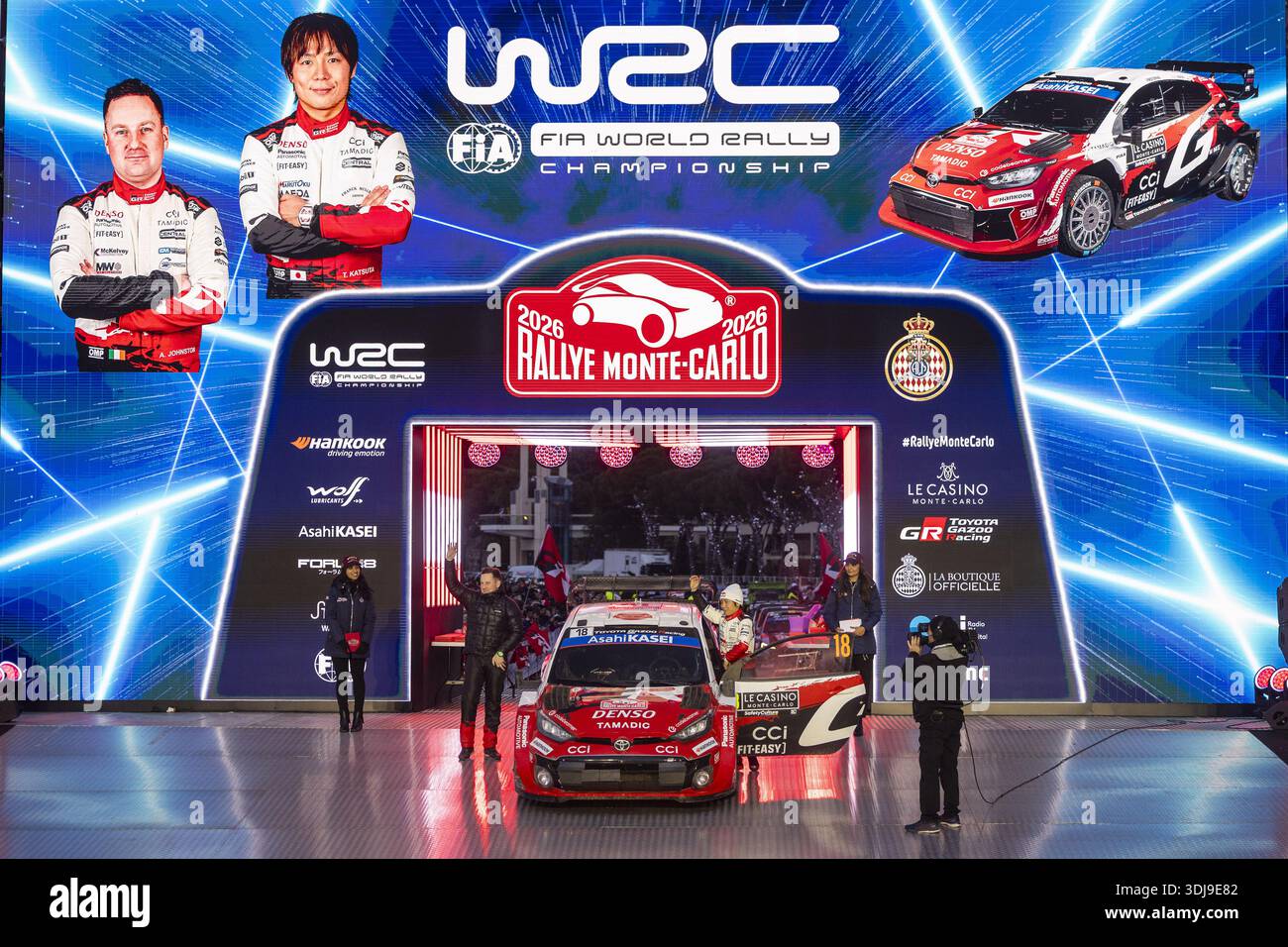 KATSUTA Takamoto, OHNSTON Aaron, Toyota GR Yaris Rally1, Toyota Gazoo ...