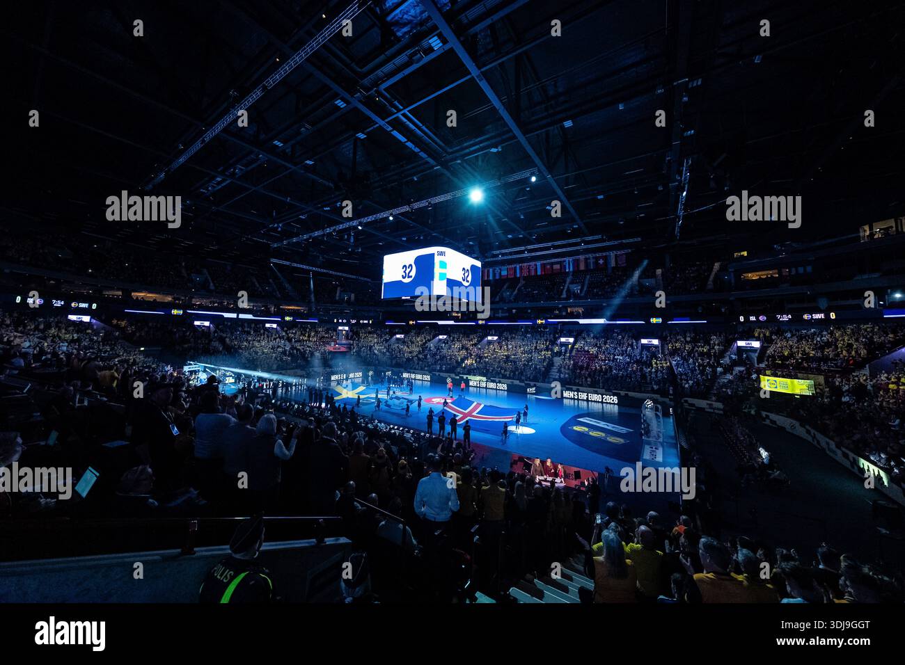 Malmo, Sweden. 25th of January, 2026. Malmo Arena seen before the mens ...