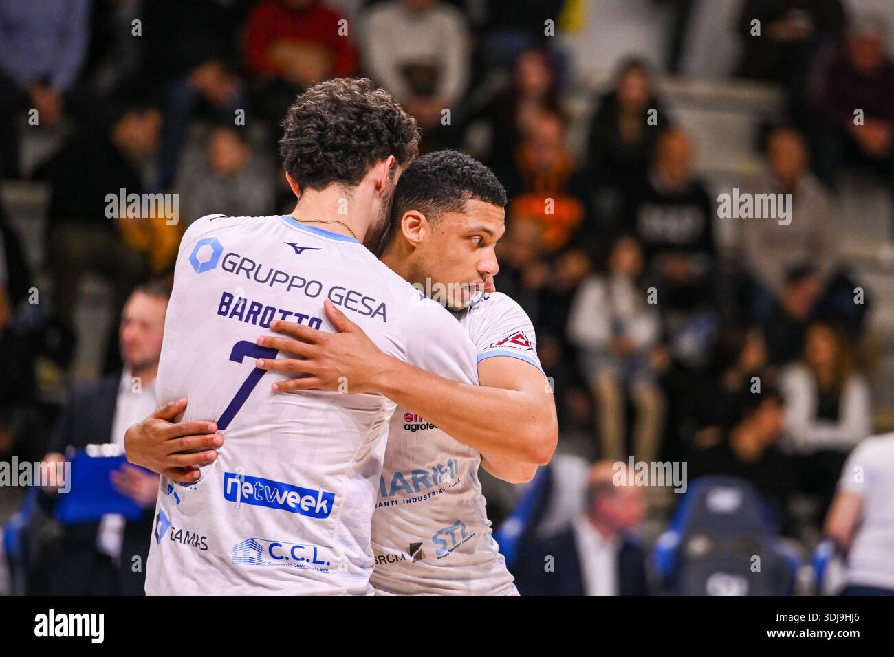 (Cisterna Volley) during Cisterna Volley vs Rana Verona 0-3 (22-25, 18 ...