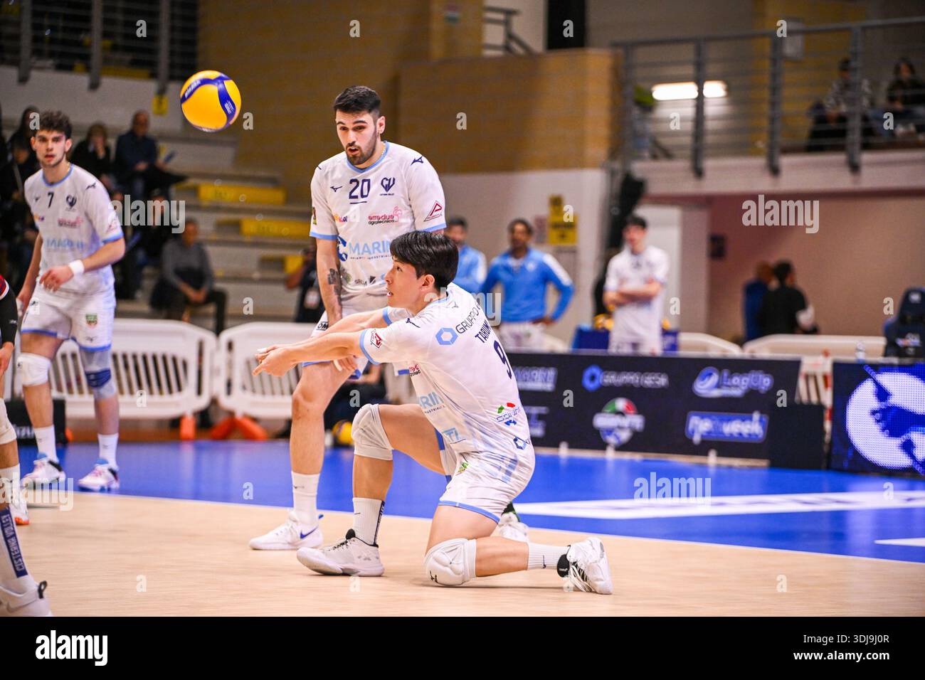 (Cisterna Volley) during Cisterna Volley vs Rana Verona 0-3 (22-25, 18 ...