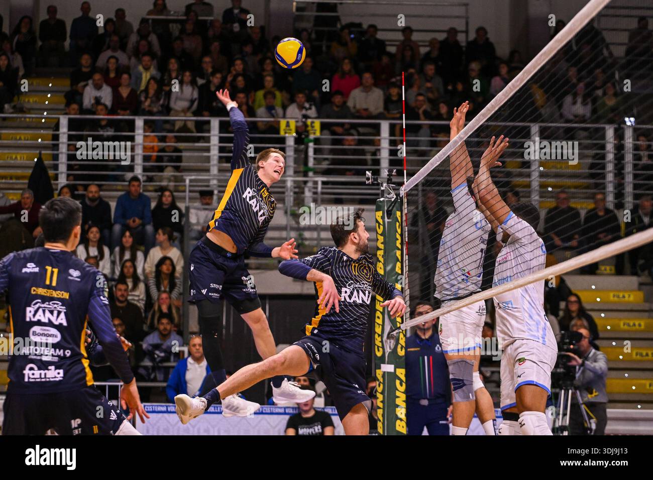 (Rana Verona) during Cisterna Volley vs Rana Verona 0-3 (22-25, 18-25 ...