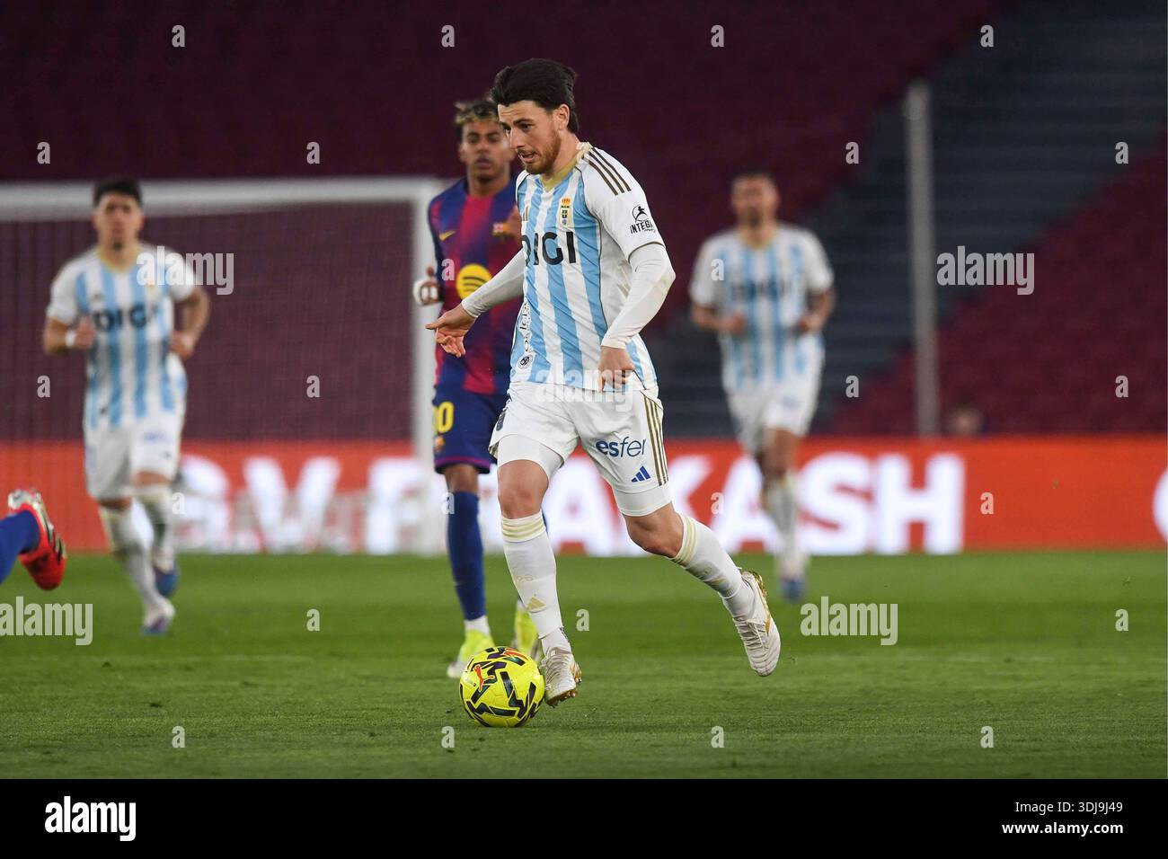 Spanish La Liga EA Sports soccer match FC Barcelona vs Real Oviedo at ...