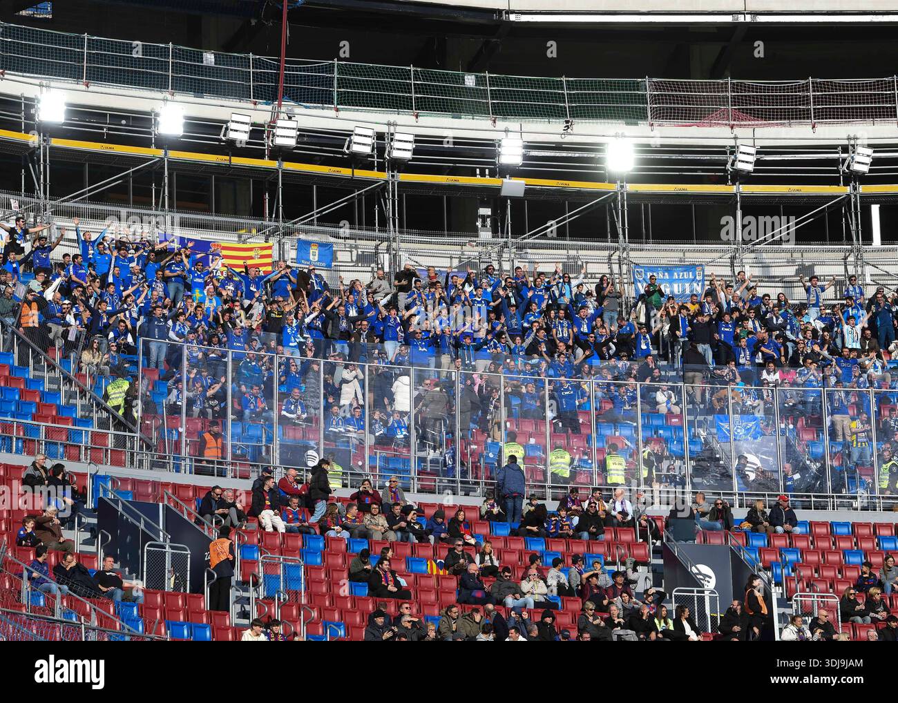 Spanish La Liga EA Sports soccer match FC Barcelona vs Real Oviedo at ...
