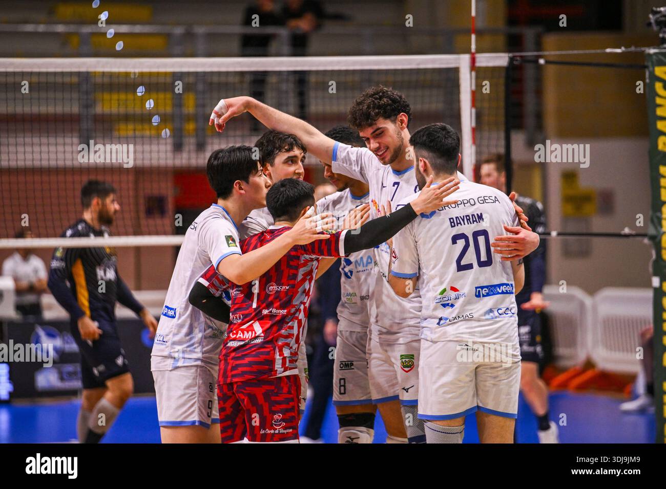 (Cisterna Volley) during Cisterna Volley vs Rana Verona 0-3 (22-25, 18 ...