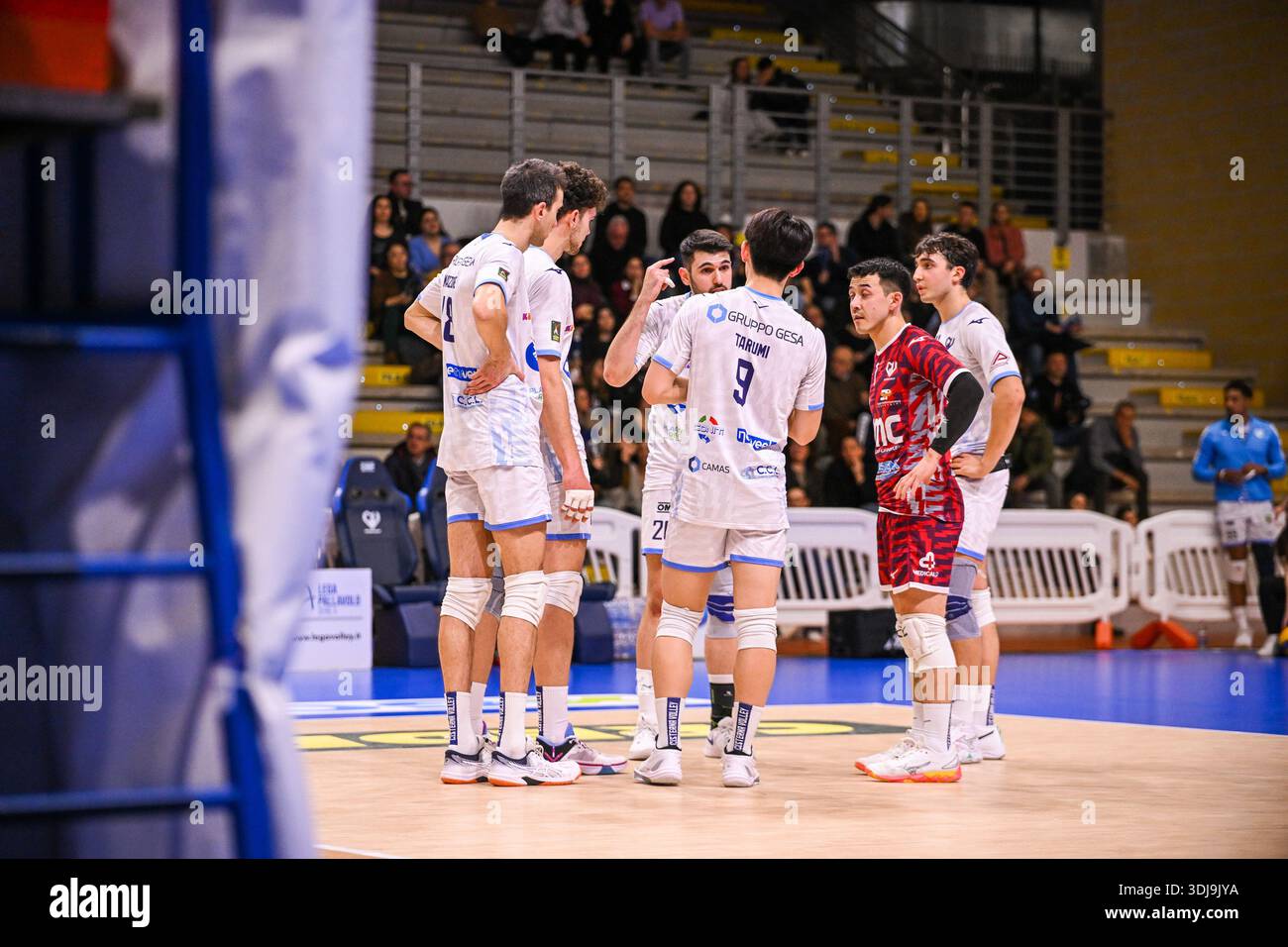 (Cisterna Volley) during Cisterna Volley vs Rana Verona 0-3 (22-25, 18 ...