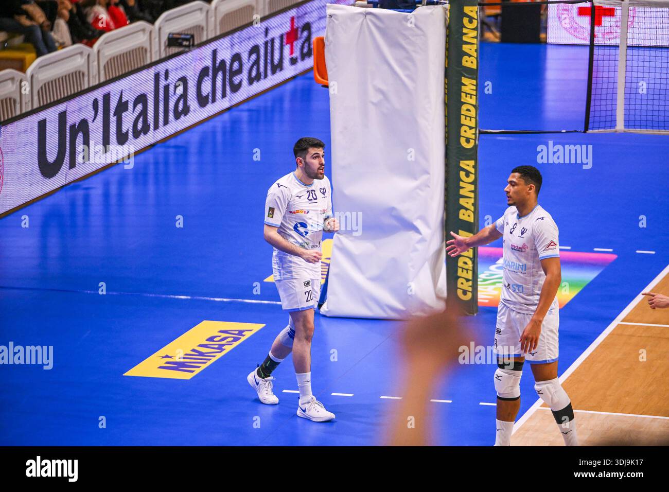 (Cisterna Volley) during Cisterna Volley vs Rana Verona 0-3 (22-25, 18 ...