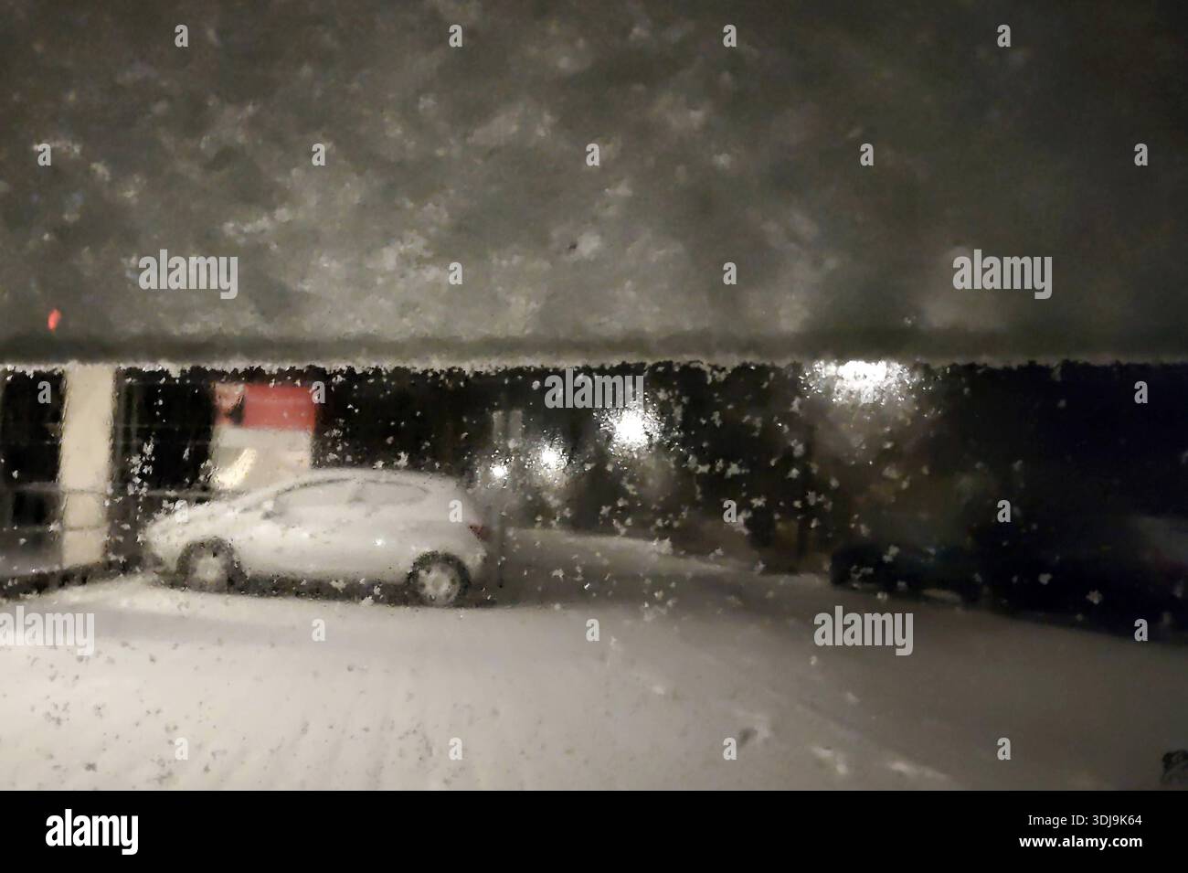 Schnee in Bayern , Umwetter , Glatt , Winter in Wendelstein , Bayern ...