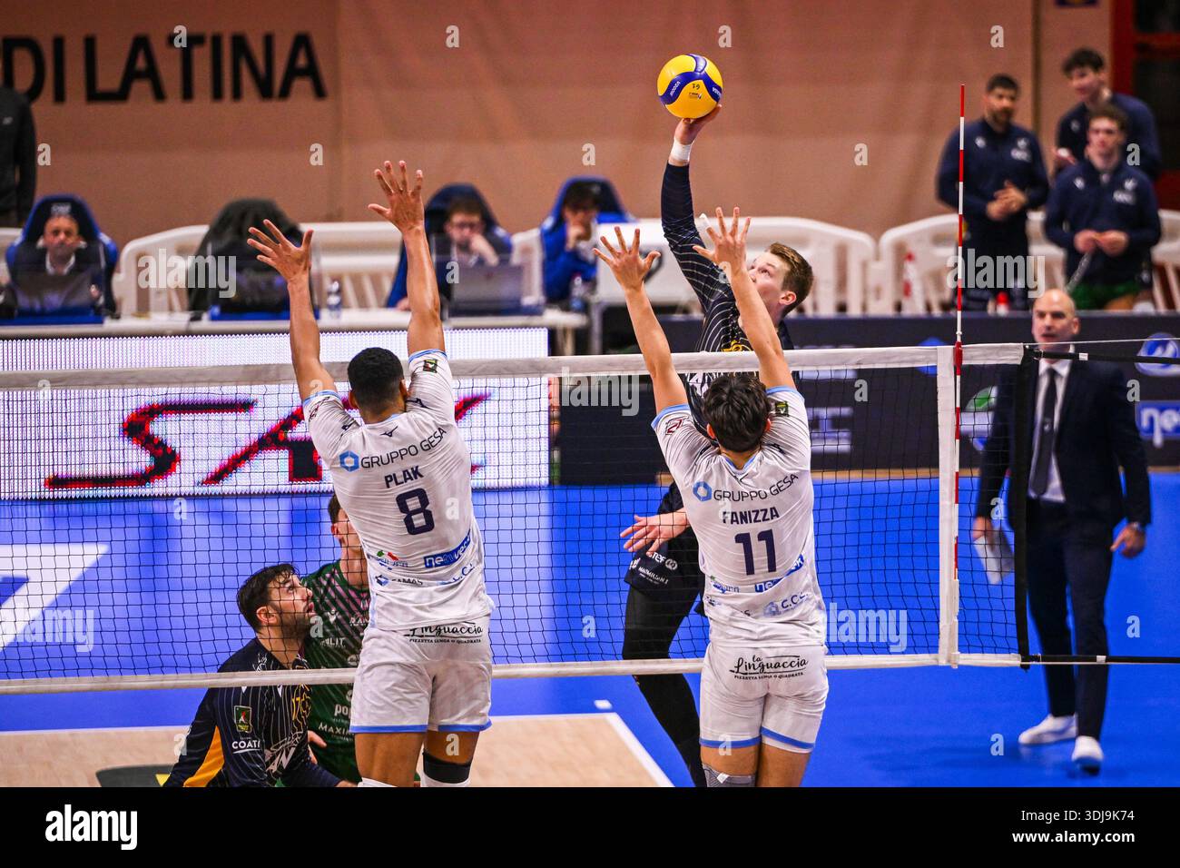 (Rana Verona) during Cisterna Volley vs Rana Verona 0-3 (22-25, 18-25 ...