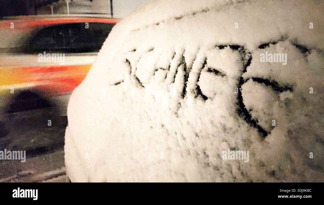 Schnee in Bayern , Umwetter , Glatt , Winter in Wendelstein , Bayern ...