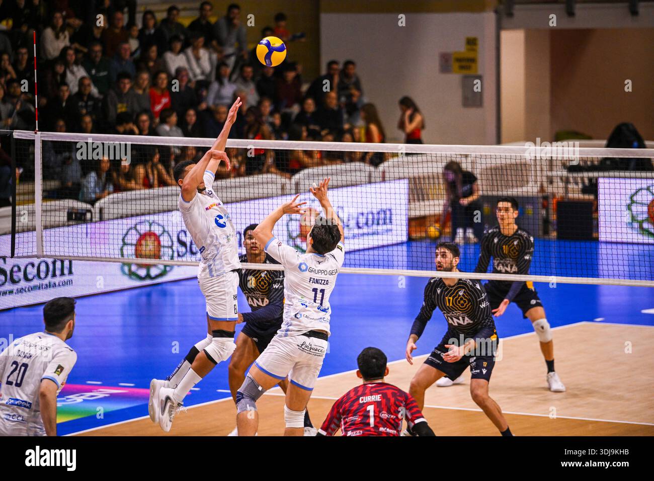 (Cisterna Volley) during Cisterna Volley vs Rana Verona 0-3 (22-25, 18 ...
