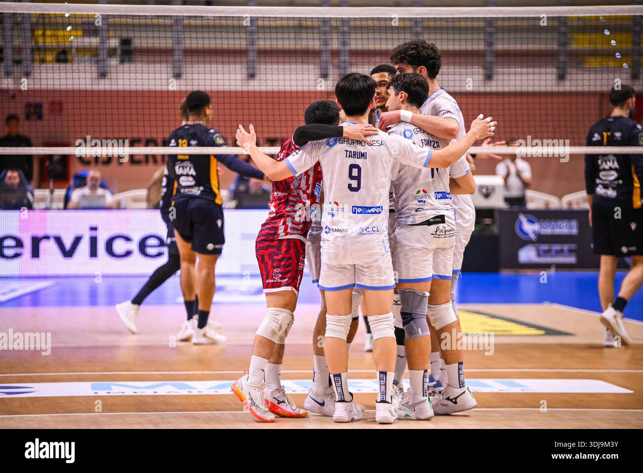 (Cisterna Volley) during Cisterna Volley vs Rana Verona 0-3 (22-25, 18 ...
