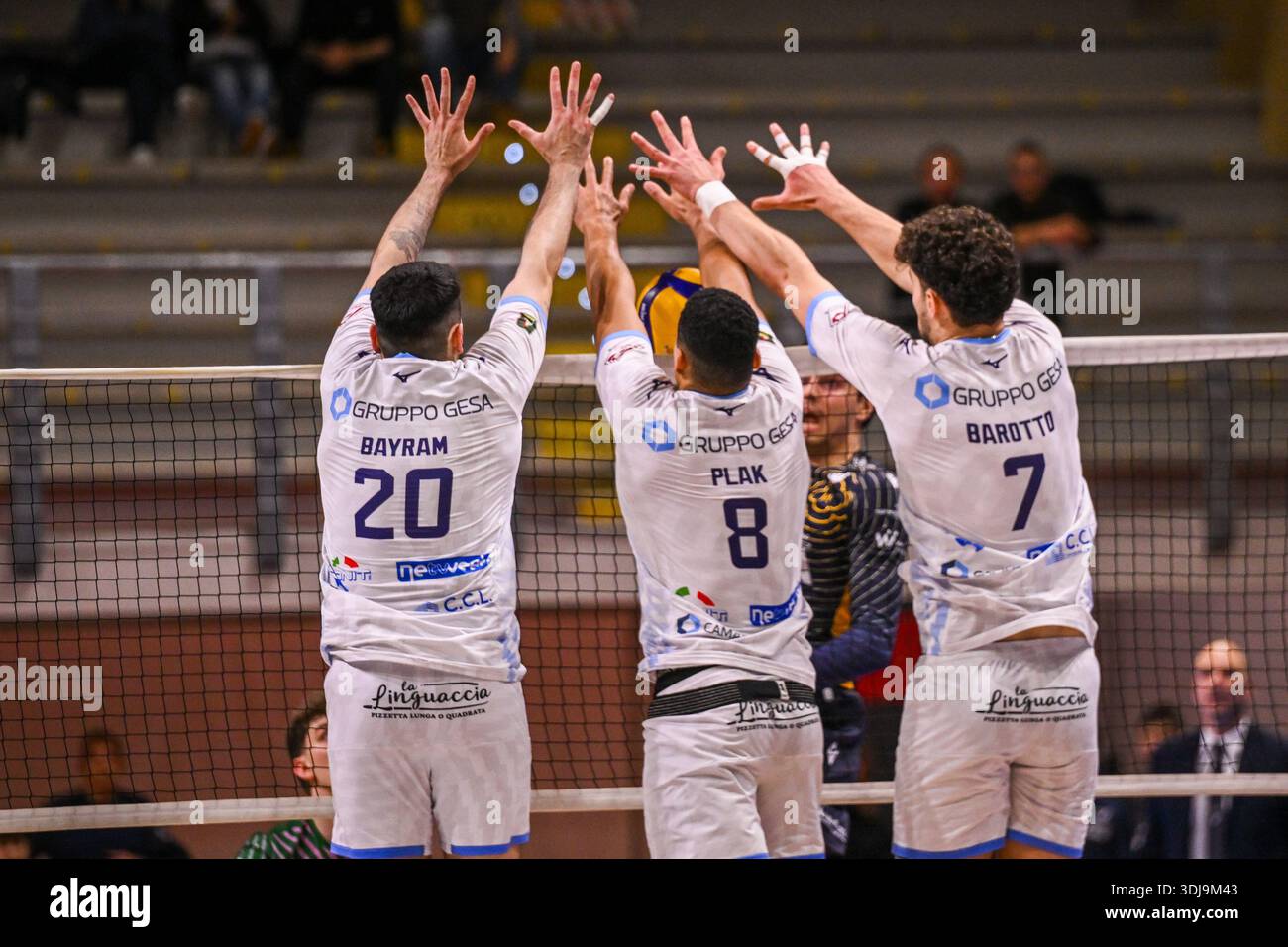 (Cisterna Volley) during Cisterna Volley vs Rana Verona 0-3 (22-25, 18 ...
