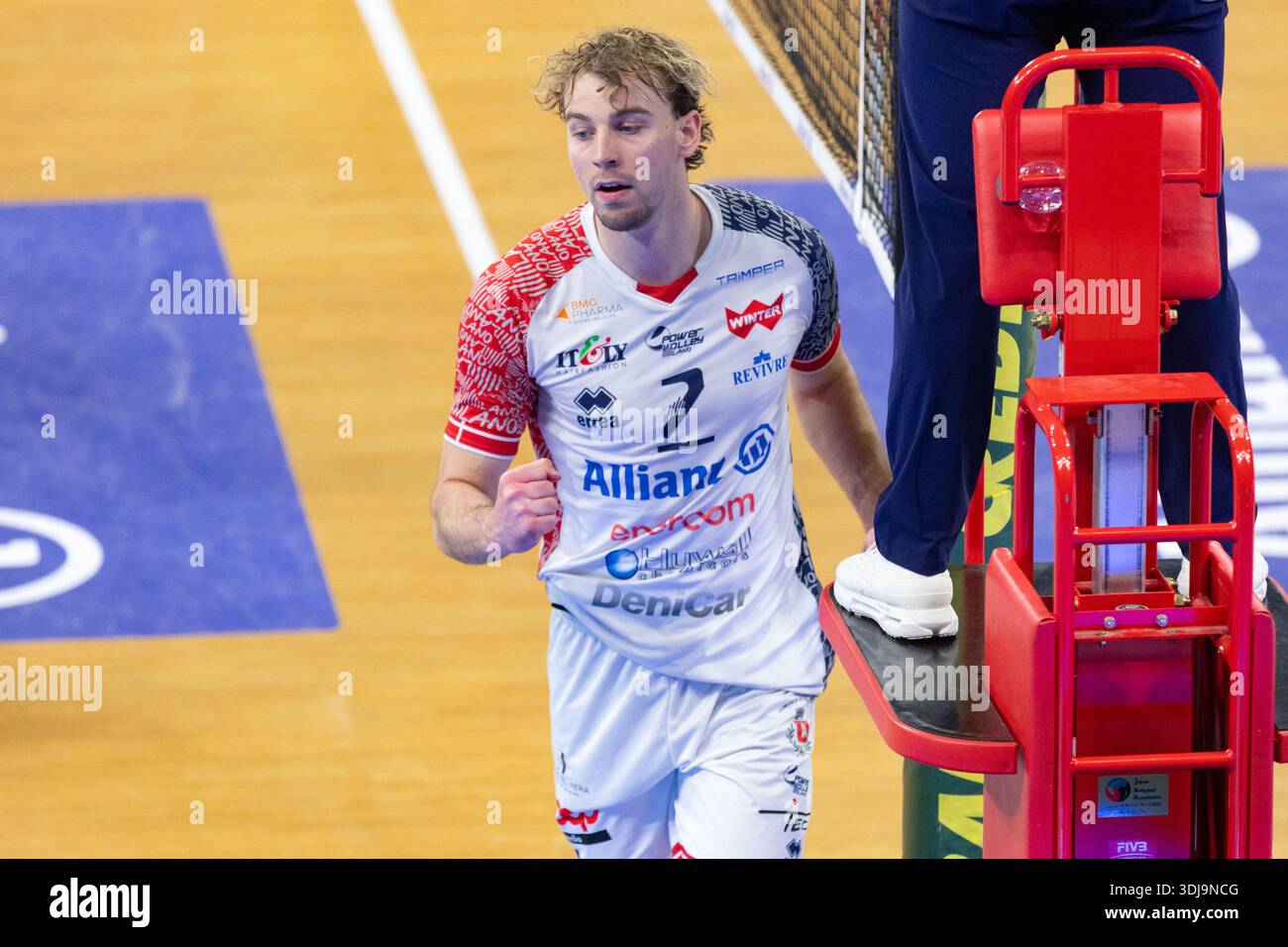 REGGERS Ferre, Allianz Milano during Allianz Milano vs Cucine Lube ...