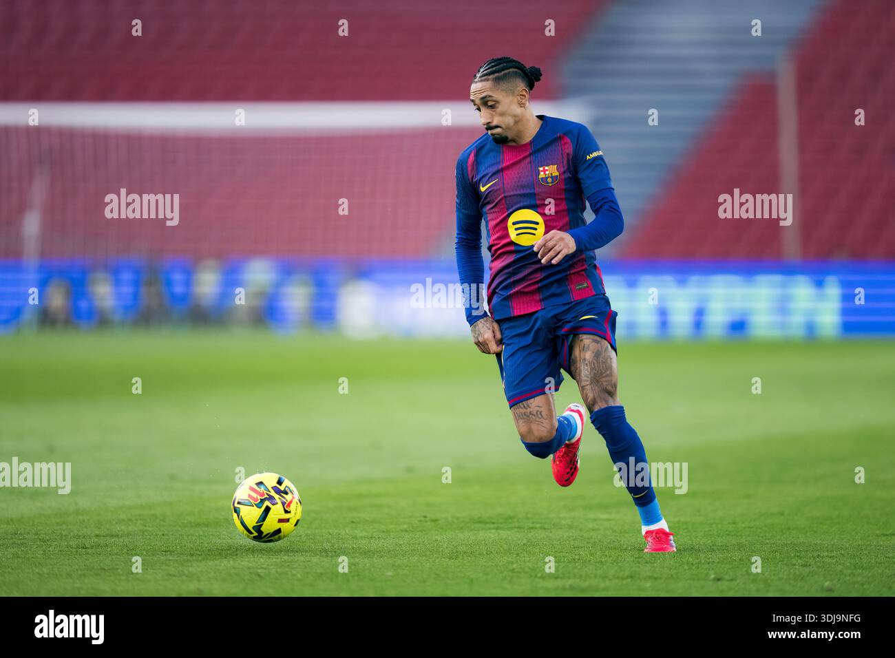 FC Barcelona player (11) Raphinha during LaLiga EA Sports match between ...