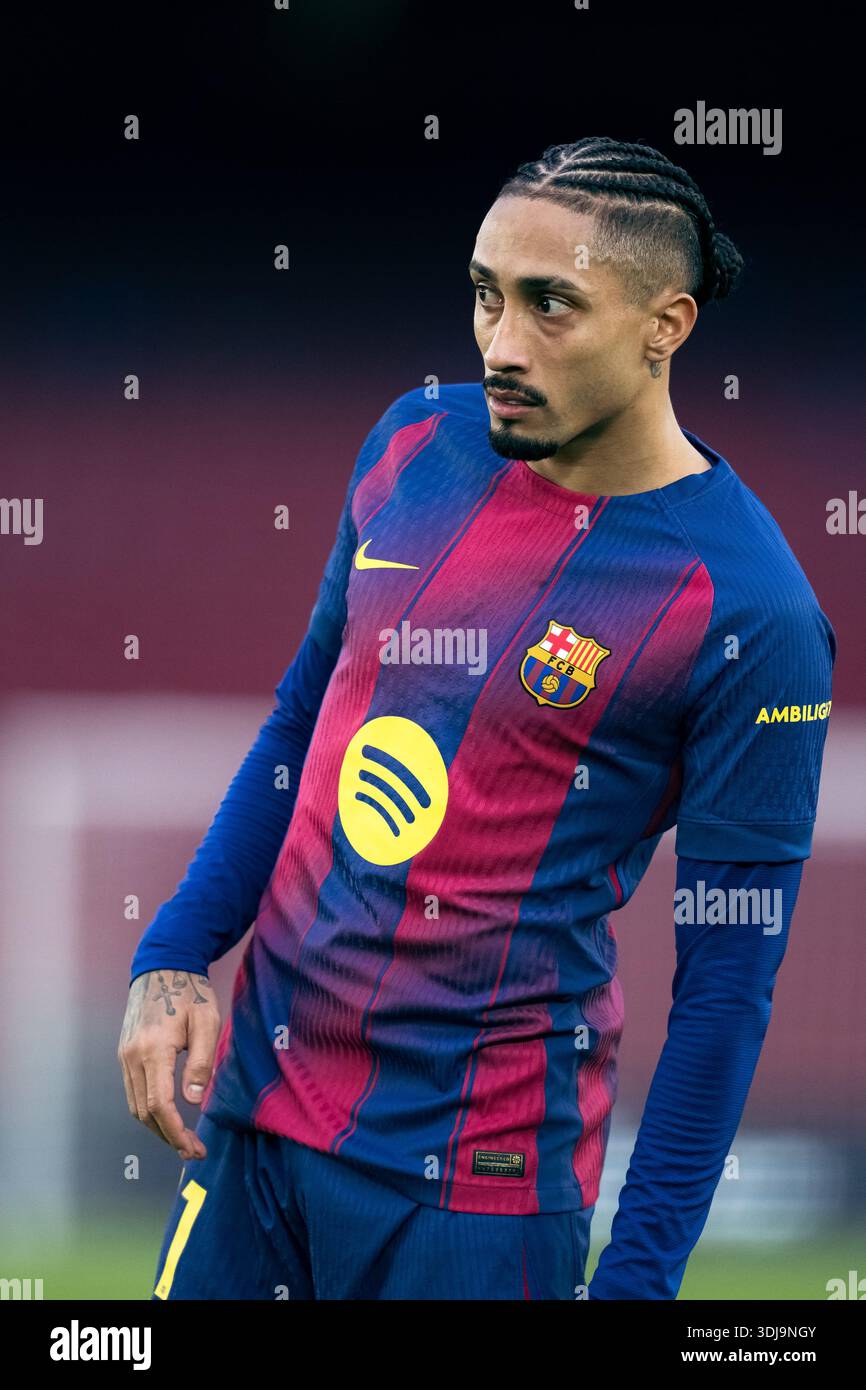 FC Barcelona player (11) Raphinha during LaLiga EA Sports match between ...