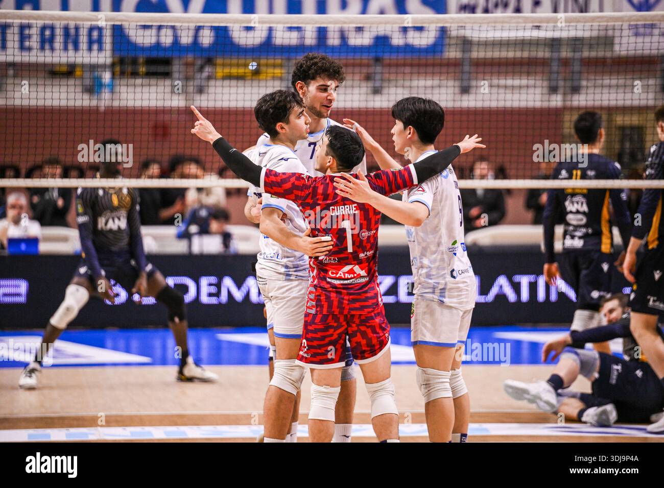 (Cisterna Volley) during Cisterna Volley vs Rana Verona 0-3 (22-25, 18 ...