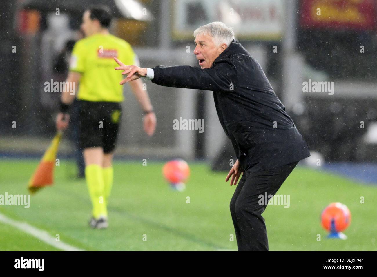 Olimpico Stadium, Rome, Italy - Giampiero Gasperini head coach of AS ...