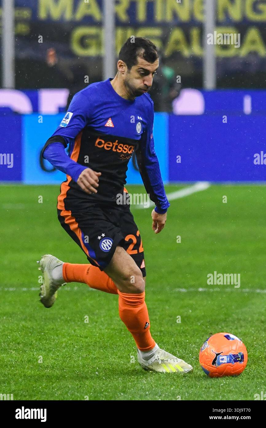 Henrikh Mkhitaryan (Inter) during Inter - FC Internazionale vs Pisa SC ...