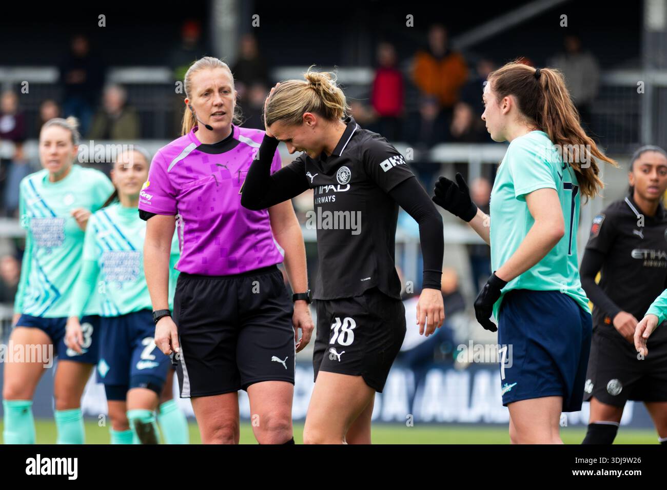 London, UK. 25th Jan 2026. Kerstin Casparij of Manchester City Women ...