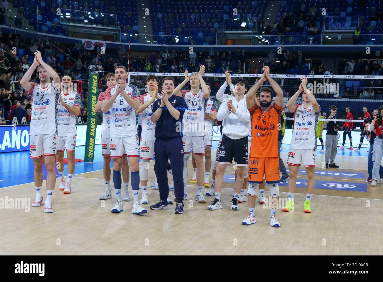 POWERVOLLEY MILANO during Allianz Milano vs Cucine Lube Civitanova ...