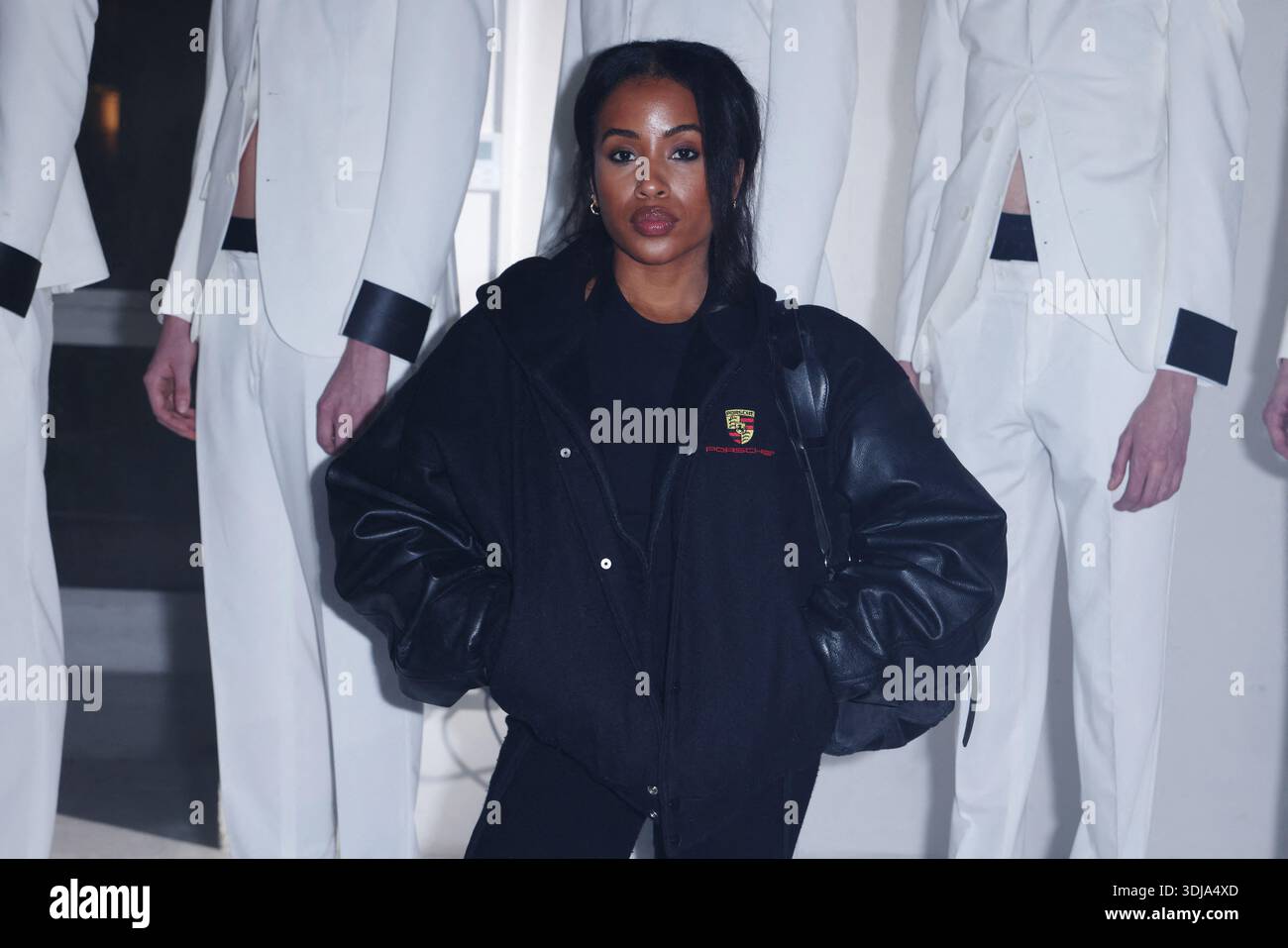 Guest attends the Shayne Oliver "The Party Is Over" Menswear Fall ...