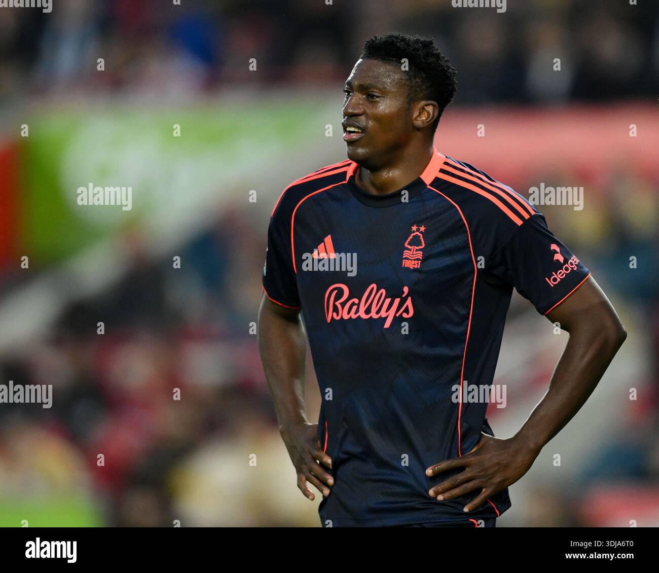 Taiwo Awoniyi of Nottingham Forest during the Premier League match ...