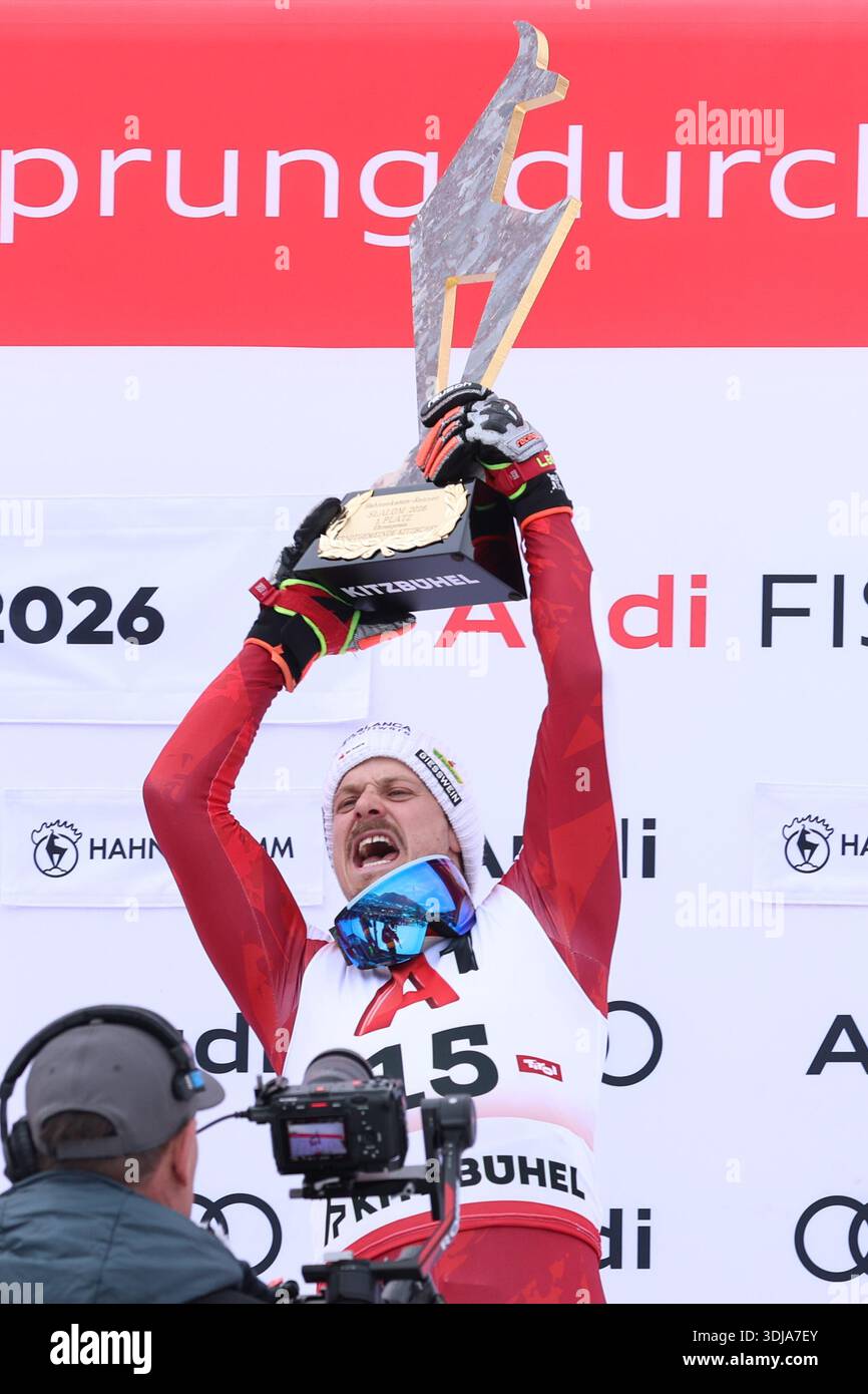 Kitzbuehel, Austria, 25.Jan.26 - Alpine Skiing - FIS World Cup ...