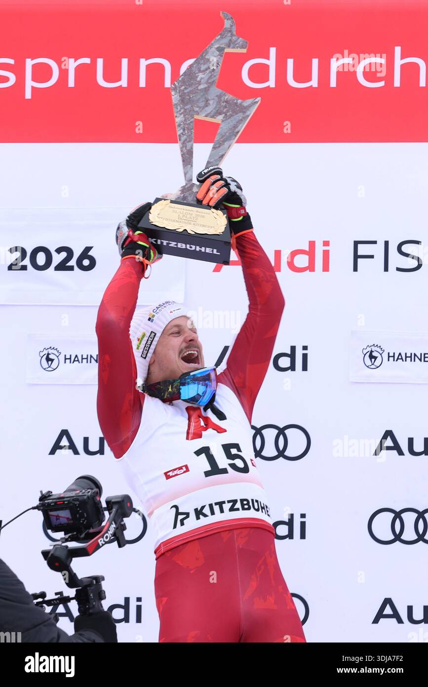 Kitzbuehel, Austria, 25.Jan.26 - Alpine Skiing - FIS World Cup ...