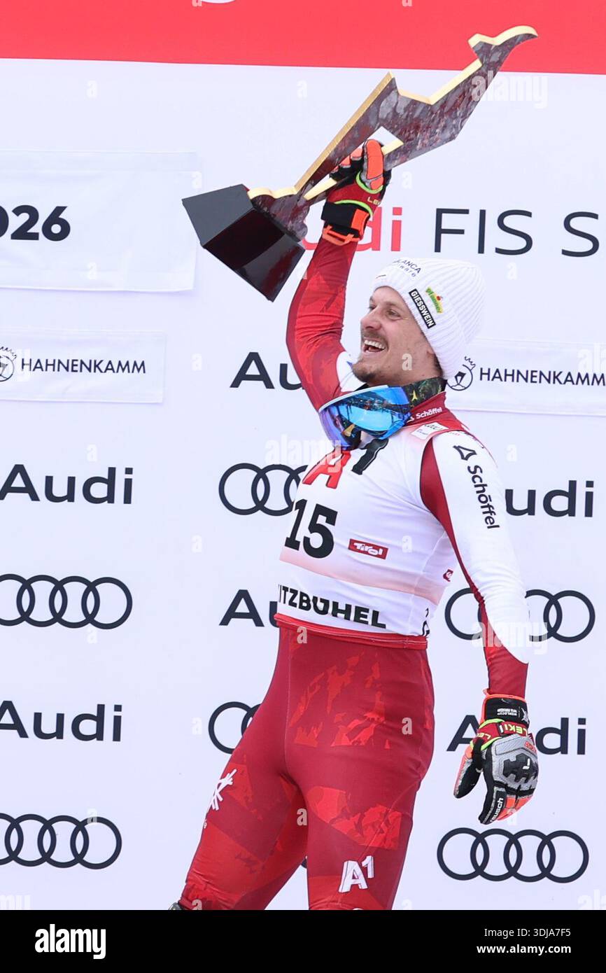 Kitzbuehel, Austria, 25.Jan.26 - Alpine Skiing - FIS World Cup ...