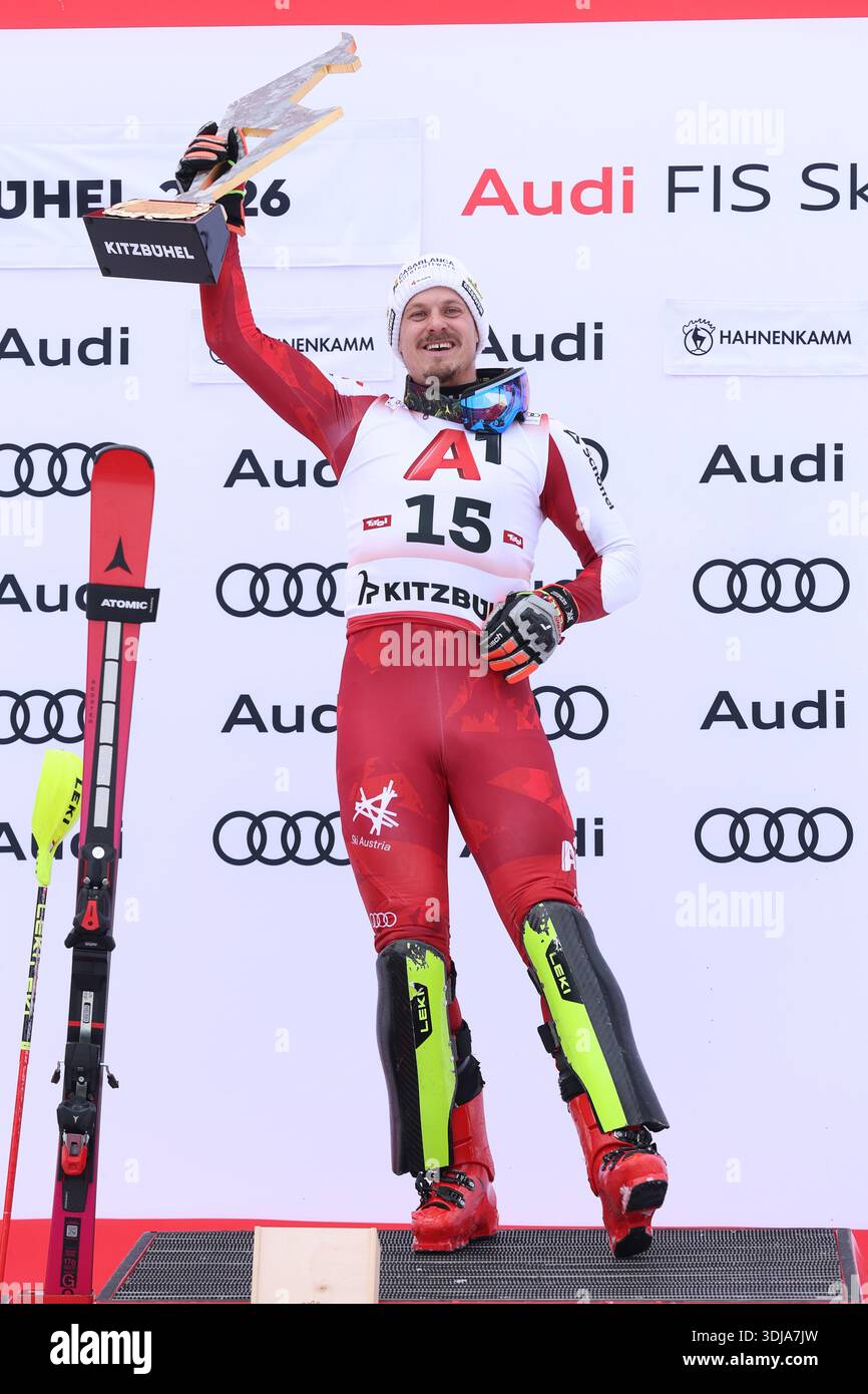 Kitzbuehel, Austria, 25.Jan.26 - Alpine Skiing - FIS World Cup ...