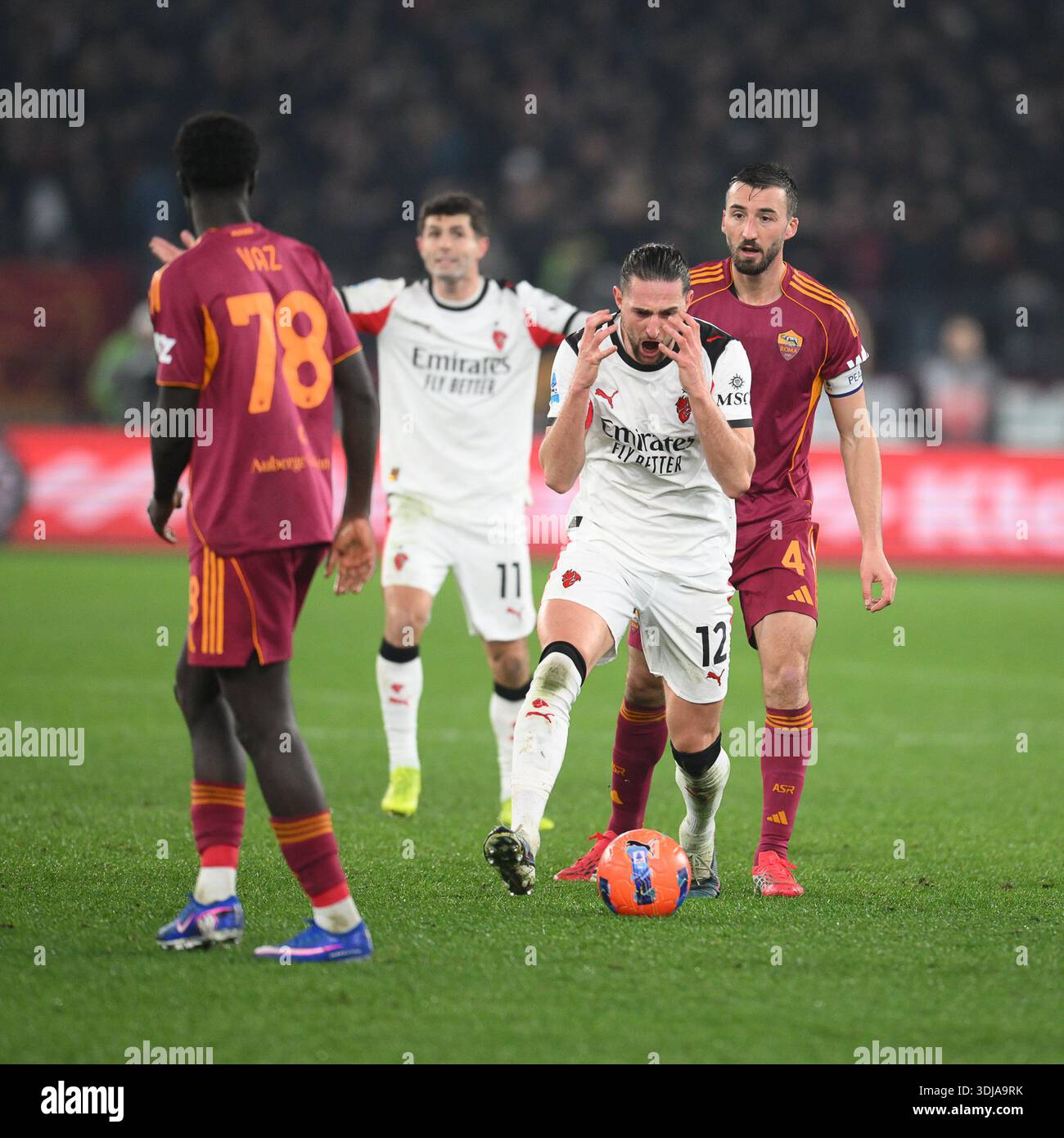 25th Jan 2026, Olimpico Stadium, Rome, Italy; Serie A Enilive Football ...