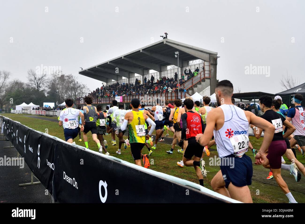 start of the men's 10km race during 69° Campaccio Cross Country ...