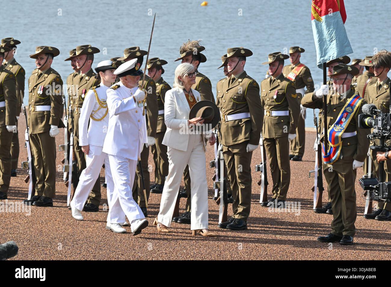 Canberra, Australia. 26th Jan, 2026. Governor-General Sam Mostyn ...