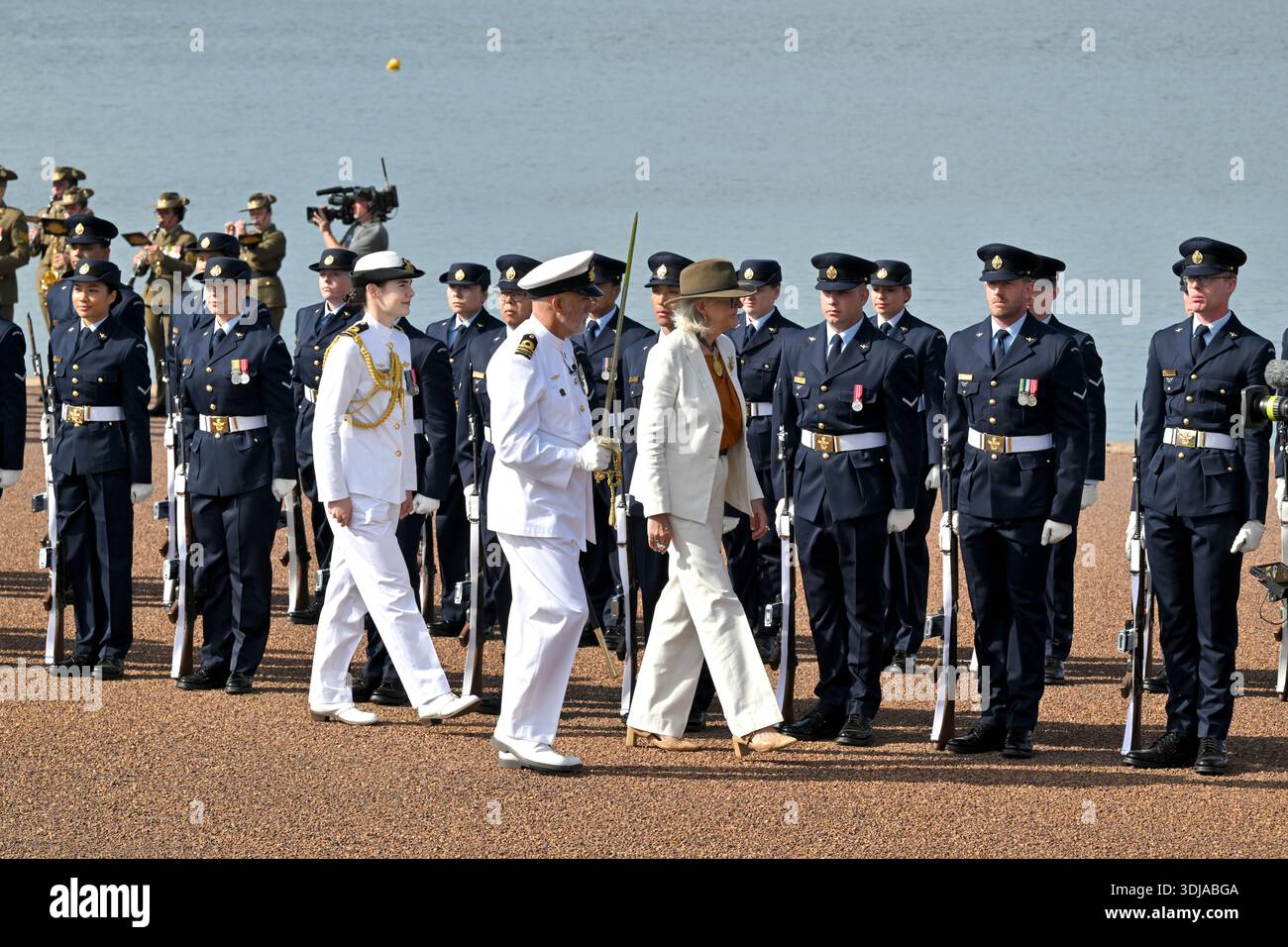 Canberra, Australia. 26th Jan, 2026. Governor-General Sam Mostyn ...