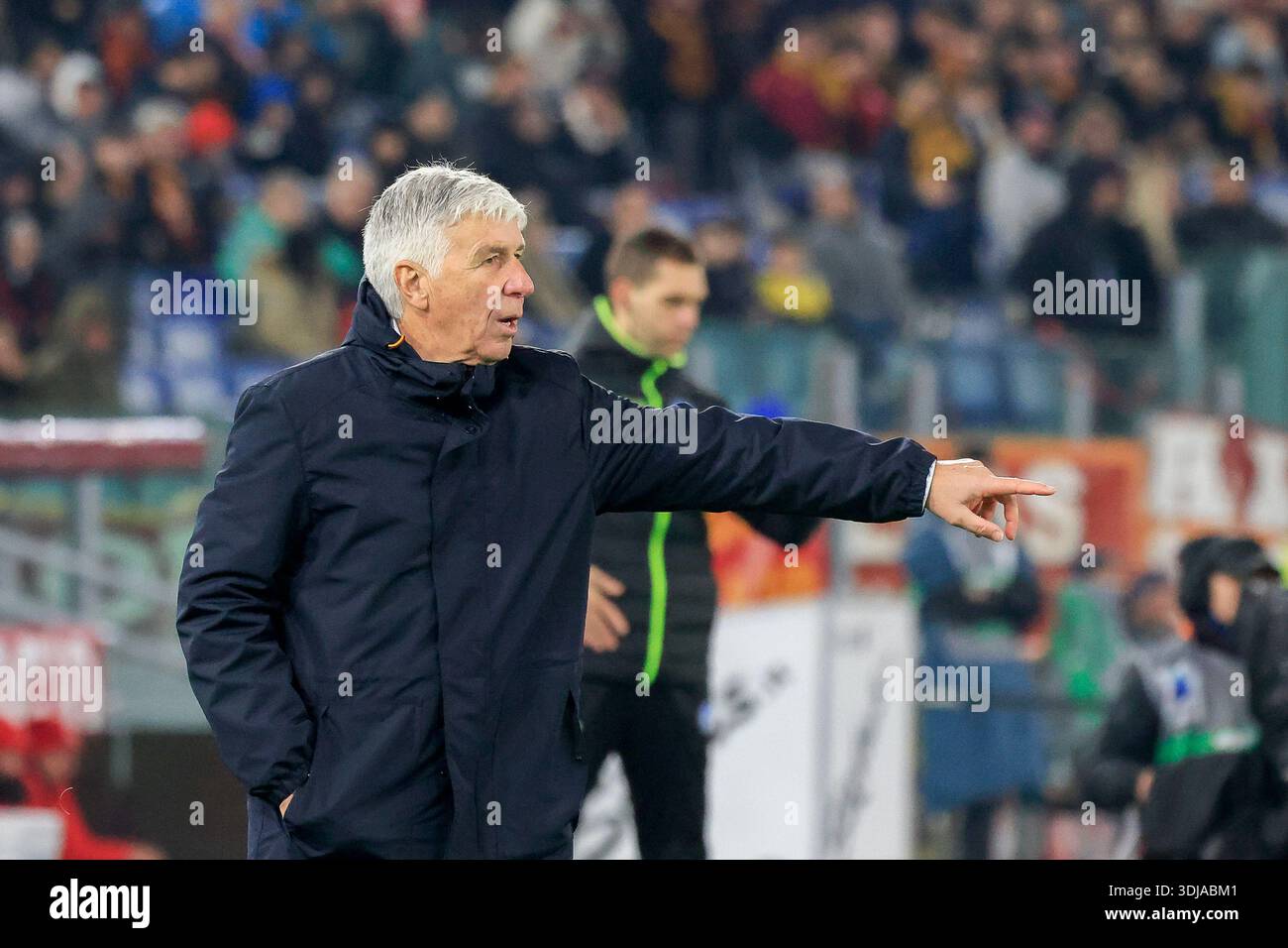 Rome, Italy. 25th Jan, 2026. Gian Piero Gasperini, head coach of Roma ...