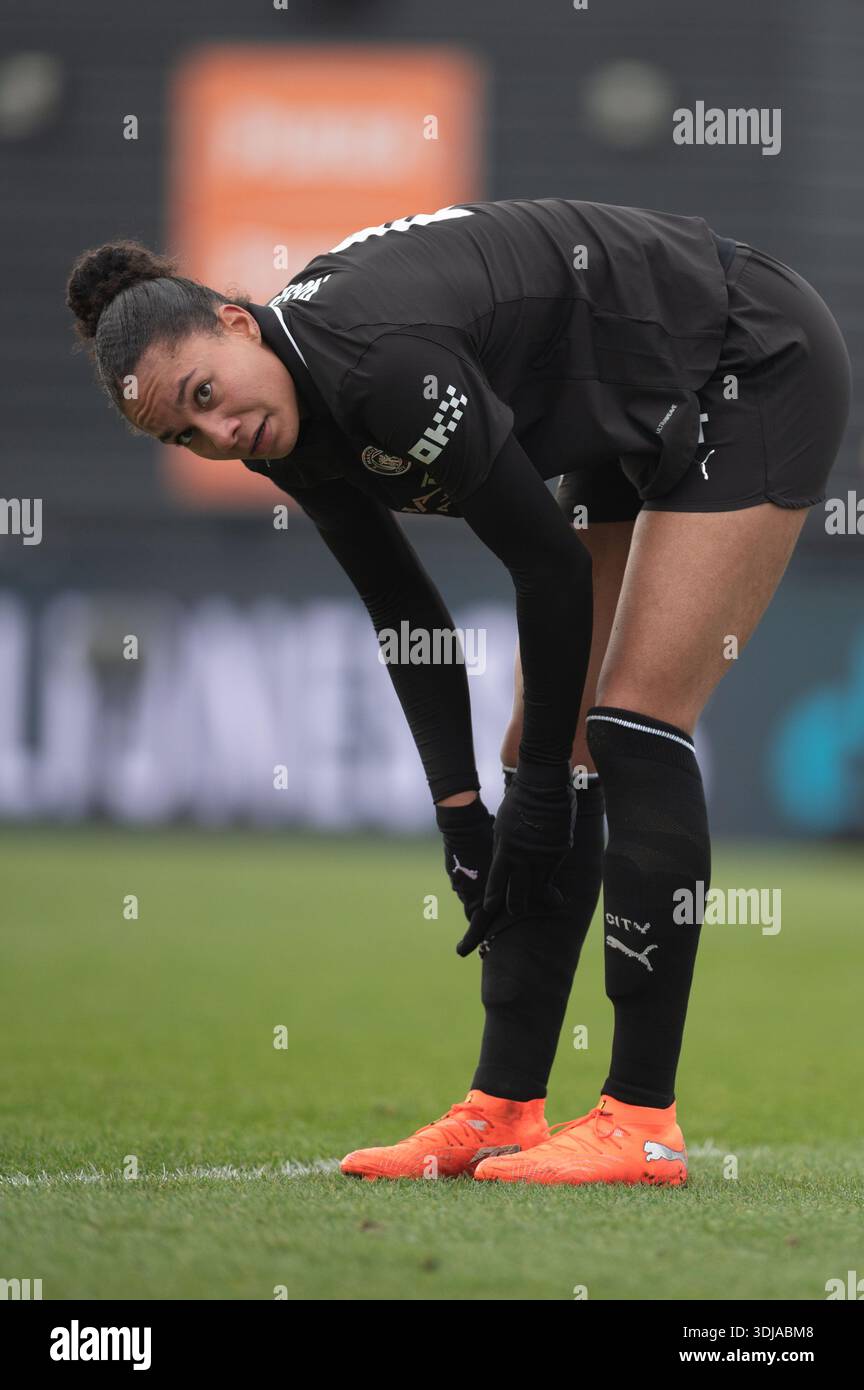 London, England. 25th Jan 2026. Manchester City's Jade Rose during the ...