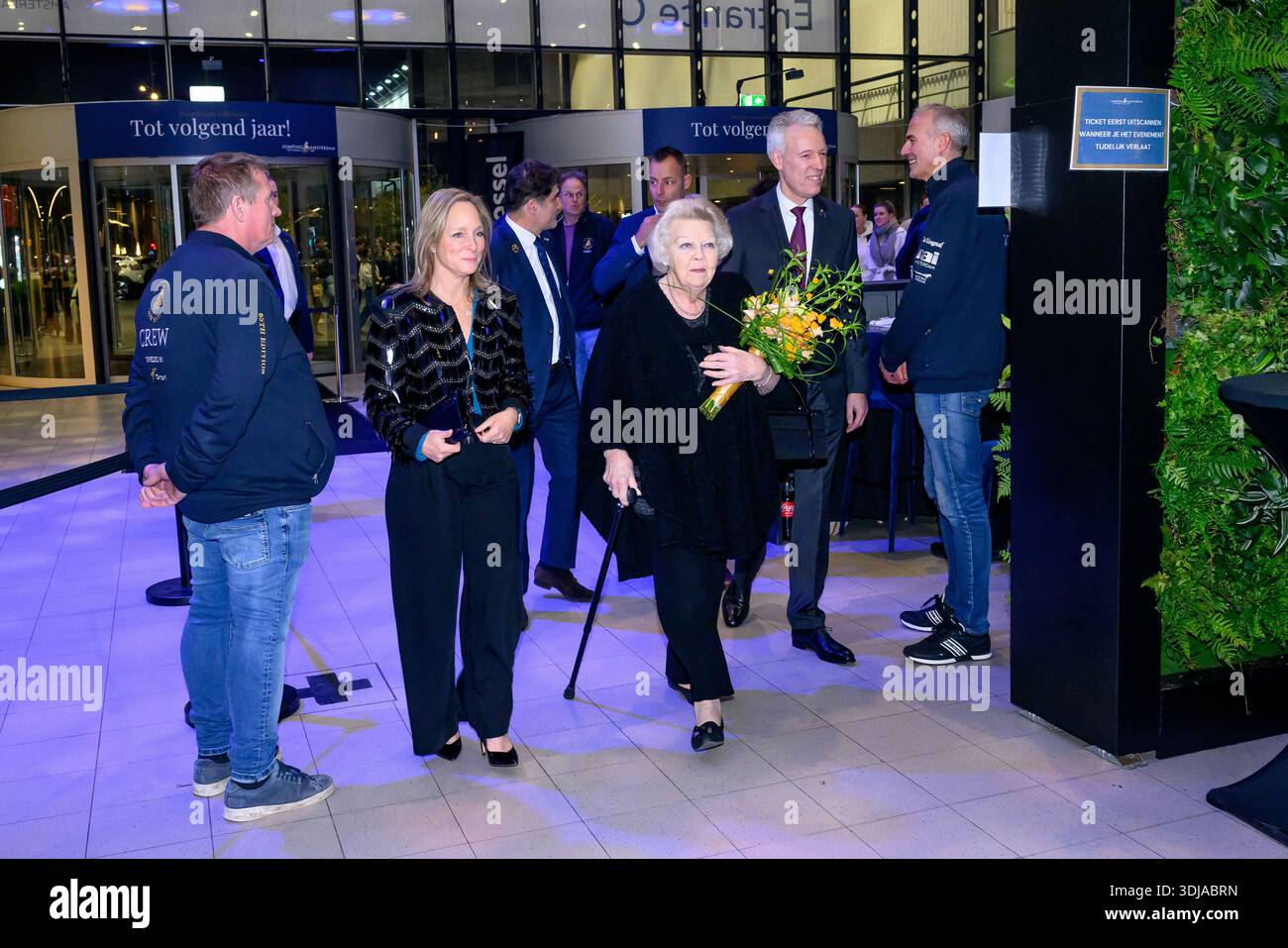 Amsterdam, The Netherlands. 24th Jan, 2026. Princess Beatrix and ...