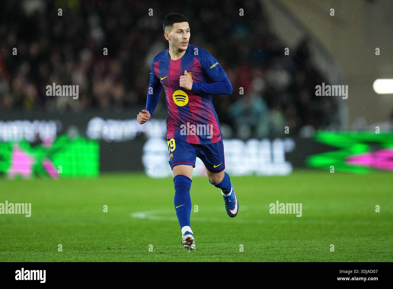 Roony Bardghji of FC Barcelona during the La Liga EA Sports match ...