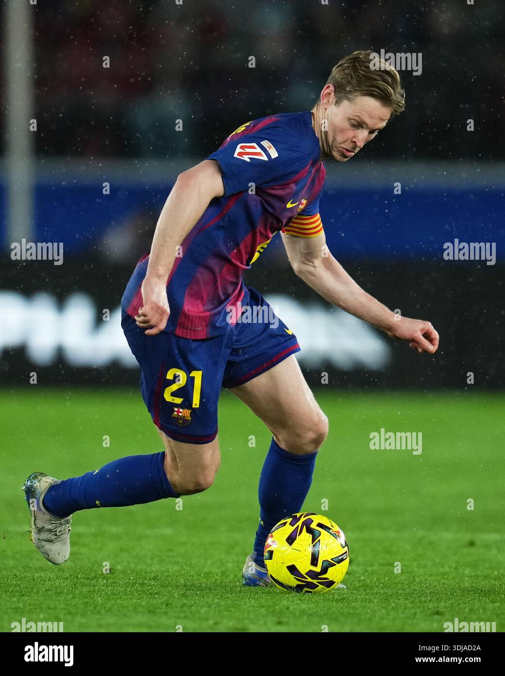 Frenkie de Jong of FC Barcelona during the La Liga EA Sports match ...